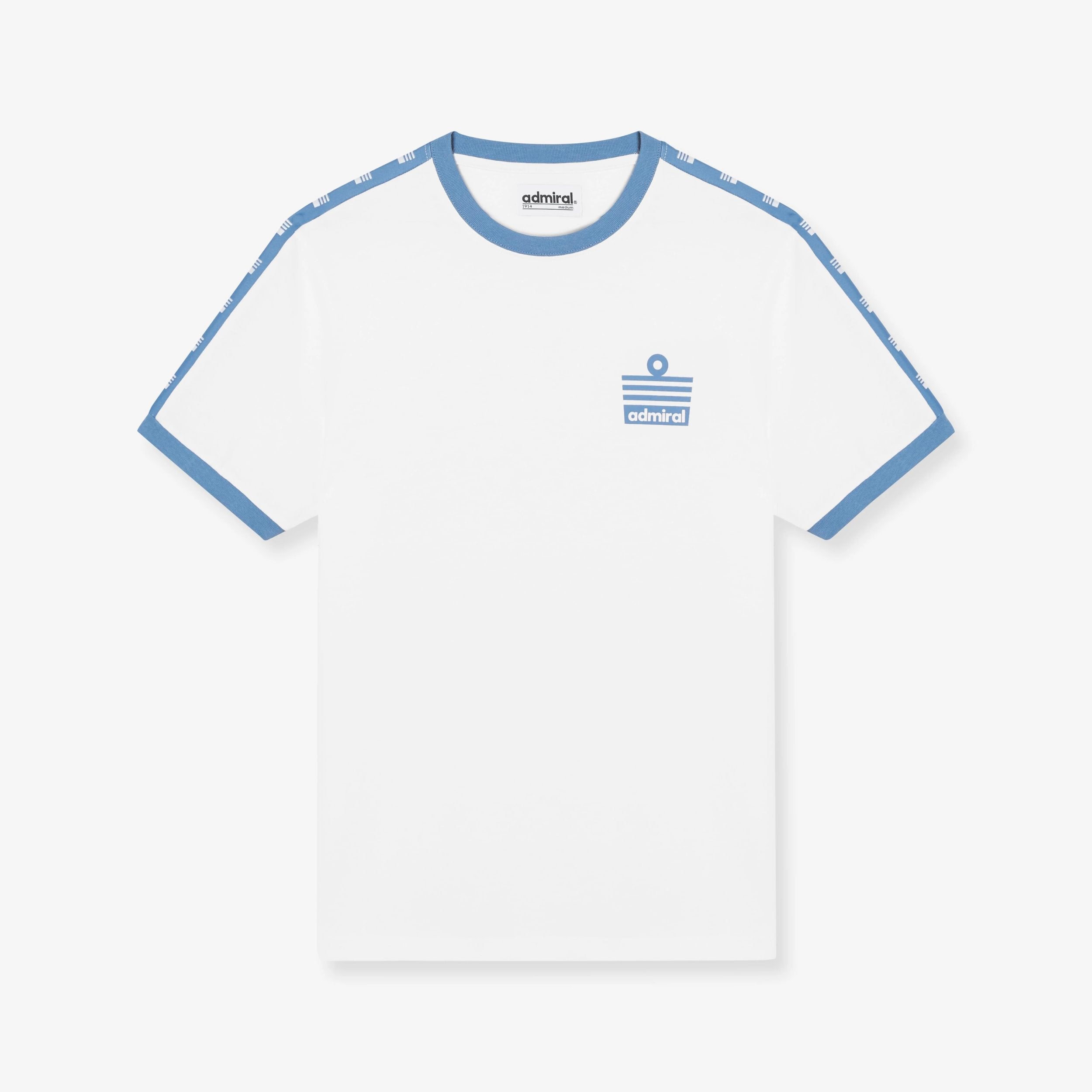 Perryman Tape T-Shirt | White | Admiral Sports